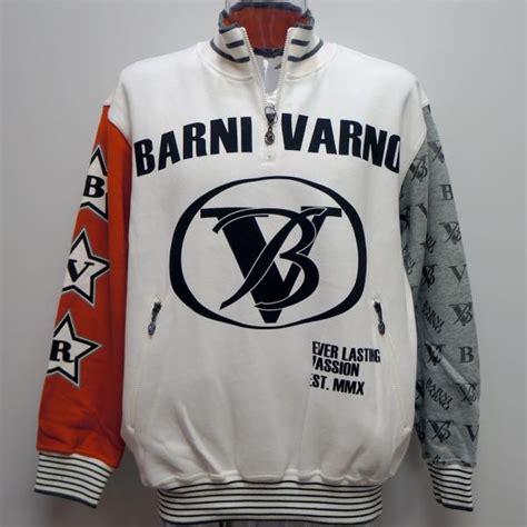 【楽天市場】 Sale バーニヴァーノ・23 秋冬 Aw 新作 L 裏起毛 Zipup トレーナー L Baw Mst4836 01