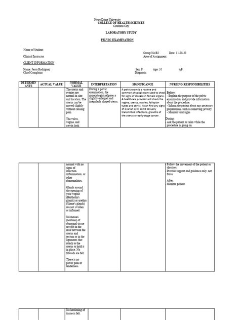 Lab Study Pdf Vagina Uterus