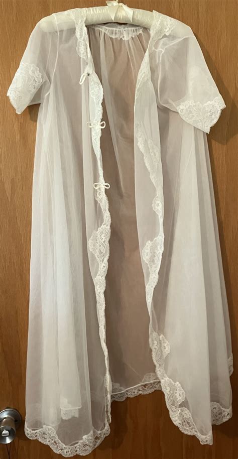 Vintage Off White Van Raalte Lingerie Set Gem