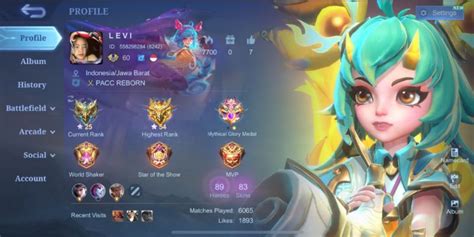 Panduan Cara Melihat Id Dan Zona User Mobile Legends