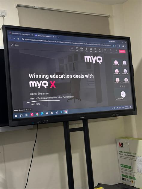 Sharp Interactive Whiteboard Smart Board Pnlc652 Shopee Malaysia
