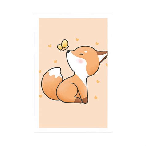 Plakat Znatiželjna Lisica Dovidohr