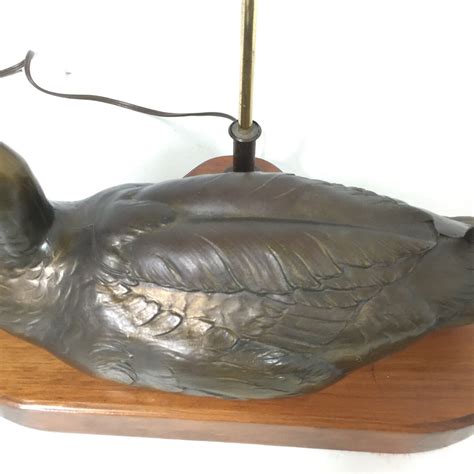 Vintage Duck Lamp Metal Duck Lamp Table Lamp Vintage Lamp Lighting