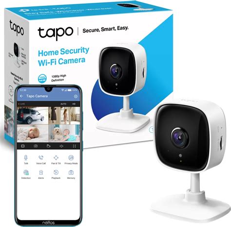 Tp Link Tapo Pan Tilt Smart Security Camera Cctv Tapo C200 Buy