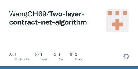 Github Wangch69two Layer Contract Net Algorithm