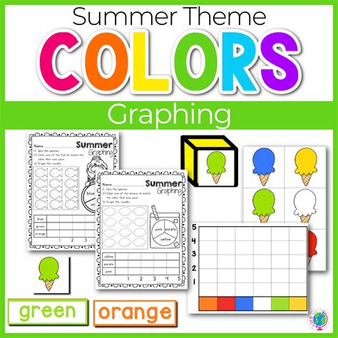 Graphing Activities Color Summer Life Over Cs Club