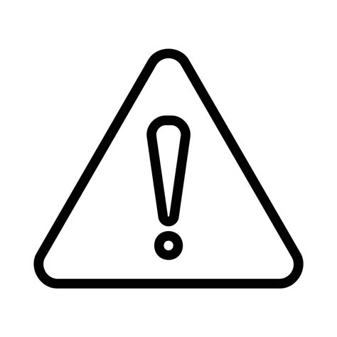 Icono De Advertencia De Precaución Atención O Peligro Con Triángulo Y