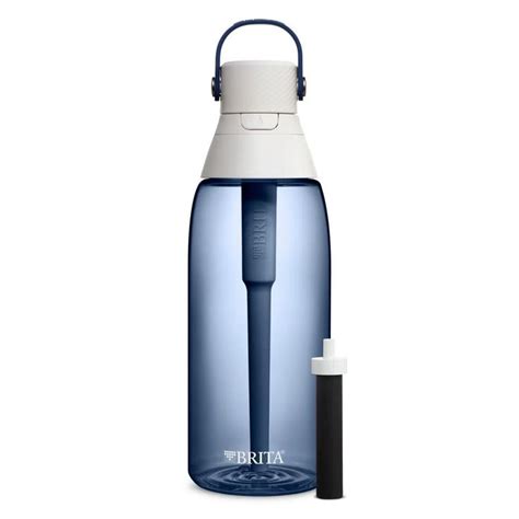Premium Filtering Water Bottle Hard Sided Plastic 36oz Night Sky