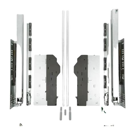 Temax Push Open And Soft Close Cabinet Hardware Kitchen Drawer Slides