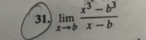Solved Use Basic Limit Law And Factoring To Find The Limit