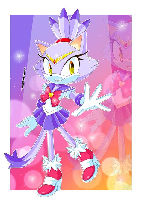 7686 Safe Artistvenusofchaos Blaze The Cat Cosplay Crossover
