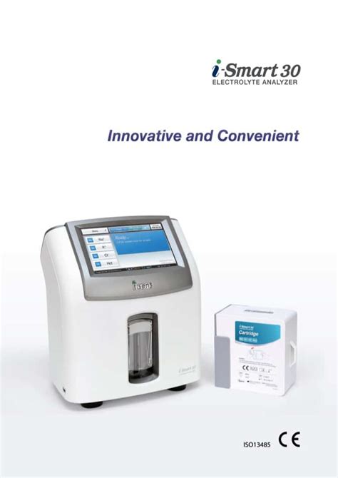 I Smart® 30 Electrolyte Analyzer Amt