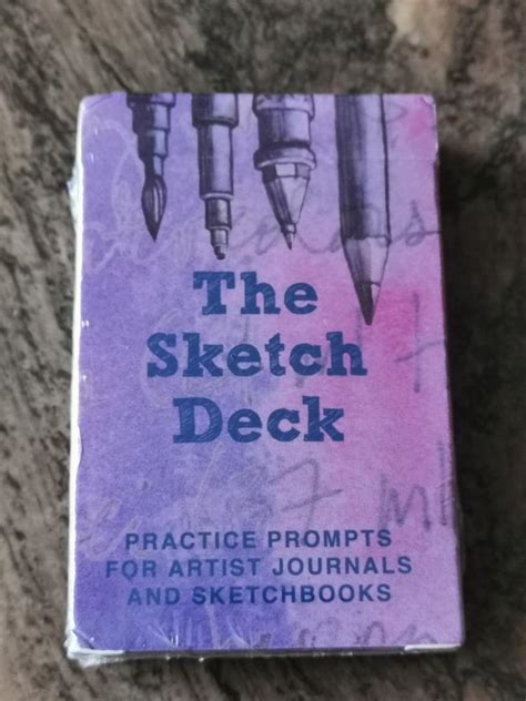The Sketch Deck Hobbies And Toys Stationery And Craft Art And Prints On