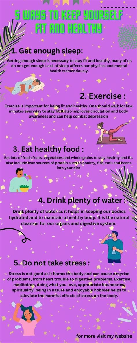 5 Ways To Stay Fit And Healthy How To Stay Healthy Stay Fit Body