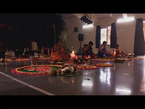 Hawan Nalanda Dance Research Centres Nalanda Nritya Kala Mahavidyalaya