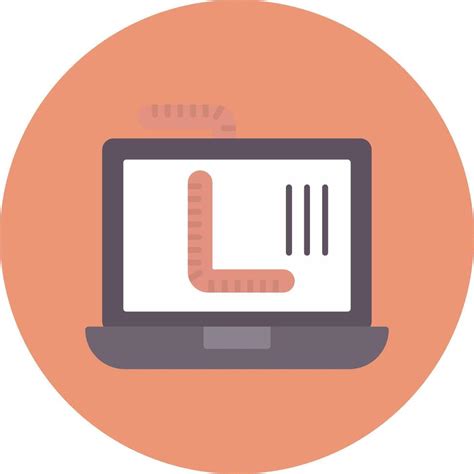 Worm Flat Circle Icon 37440733 Vector Art At Vecteezy