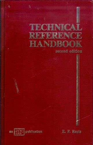 Technical Reference Handbook Second Edition Rasis 9780826934512 Abebooks