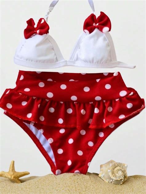 Mommy I Arrived Official Young Girls Bikini Sets Shein Usa