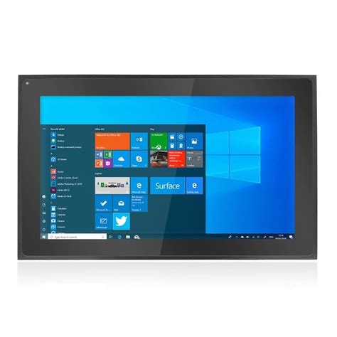 156 Inch All In One Panel Pc Celeron J4125 Capacitive Touchscreen