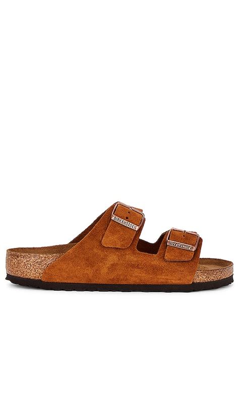 Birkenstock Arizona Soft Foot Bed In Mink Revolve