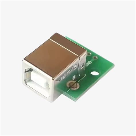 Usb Type B Female Head To Dip 4 Pin Breakout Pcb Module Quartzcomponents