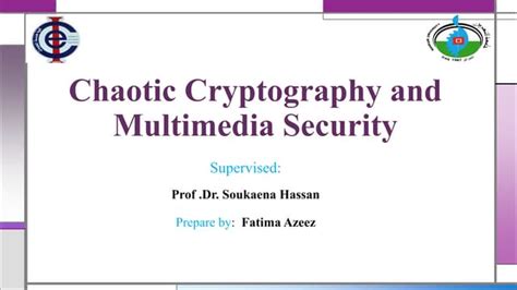 Chaotic Cryptography And Multimedia Security Pdf