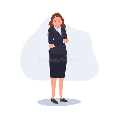 Shivery Businesswoman Stock Illustrations 1 Shivery Businesswoman Stock Illustrations Vectors