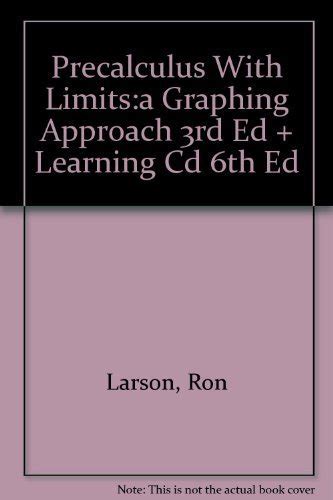 Precalculus Book A Graphing Approach