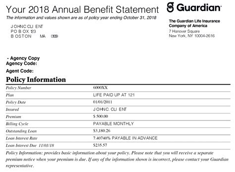 How To Read And Understand Your Whole Life Insurance Statement • The