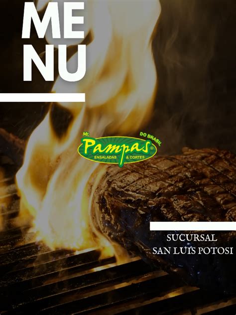 Menú De Bebidas Mr Pampas Slp Pdf Bebida Alimentos