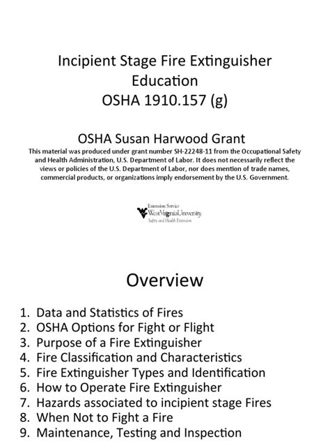 Fy11 Sh 22248 11 Fire Extinguisher Pdf Fires Safety