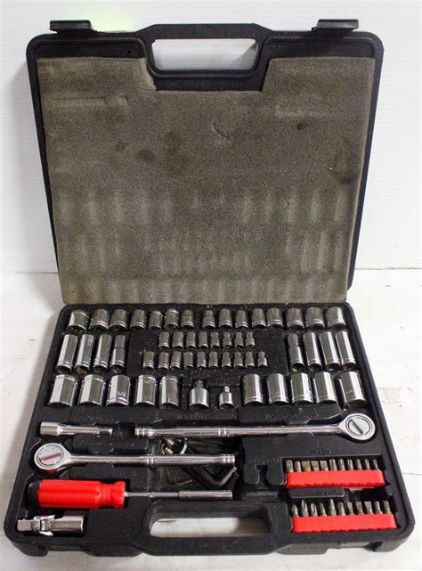 Metric And Sae Socket Set
