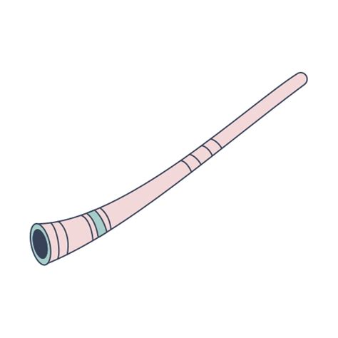 Digeridoo Generic Color Lineal Color Icon
