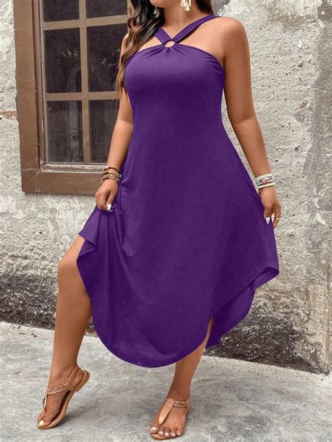 Curve Plus Size Maxi Dresses Plus Size Dresses Shein Usa