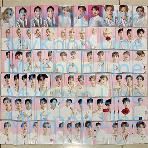 Pc Seventeen Tc Cafe Trading Card Selca Selfie Concept Photocard Svt