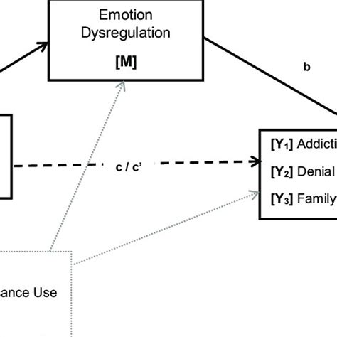 Proposed Model Emotion Dysregulation As The Proposed Mediator Of The