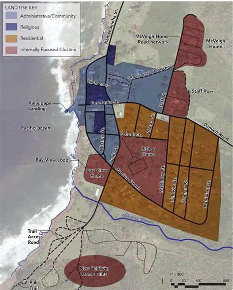 Kalaupapa Molokai Map