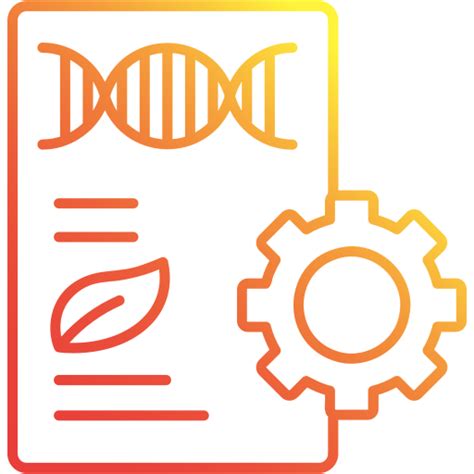 Genetic Engineering Generic Gradient Outline Icon