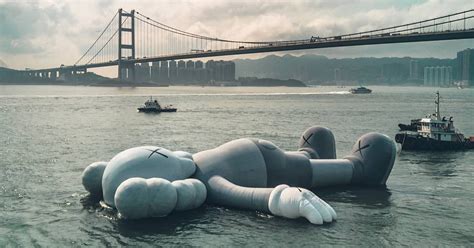 Giant Kaws Sculpture Floating In Hong Kong Harbor Will Float No Longer