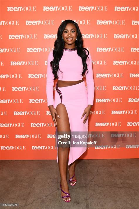 Coco Jones Attends Teen Vogue Summit 2023 On November 18 2023 In Los