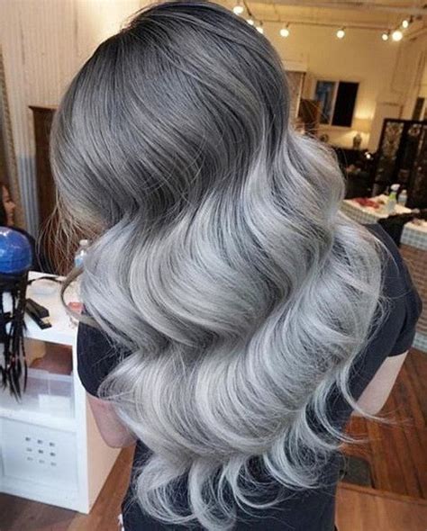 Steel Grey Hair Color At Norma Cuellar Blog