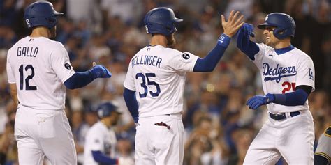 Dodgers Score 7 Runs Off Corbin Burnes