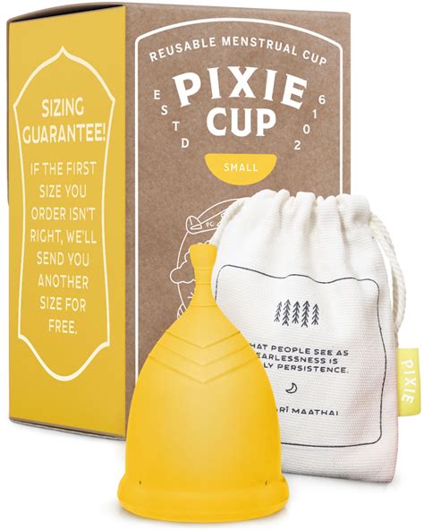 Pixie Menstrual Cup No Metals Or Toxins 100 Medical Grade Silicone Ranked 1 For The Most