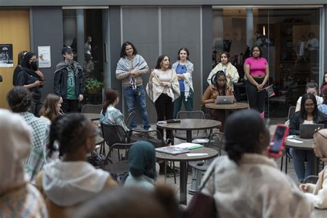 Students Protest In Damen Call For Divestment From Weapons