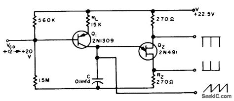 Voltage Controlled Ramp Trigoer Electrical Equipment Circuit