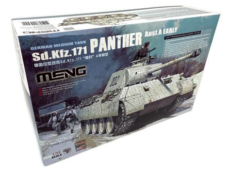 Meng 135 Meng Sdkfz 171 Panther Ausf A Early German Medium Tank