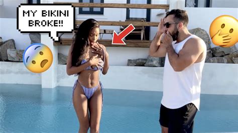 Bikini Fall Off Prank