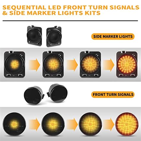Gempro Led Sequential Turn Signals Side Marker Light