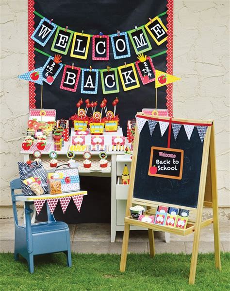 Back To School Party Printables
