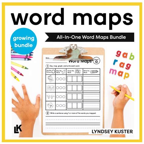 Word Mapping Bundle By Lyndsey Kuster Tpt
